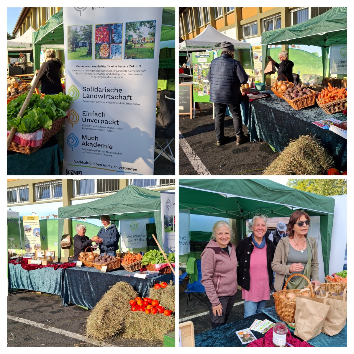 Die Solawi auf dem Bauernmarkt